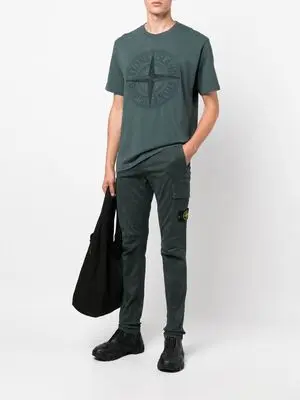 Stone Island Compass-patch Cargo Trousers
