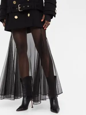 Saint Laurent Tulle Ankle-length Skirt