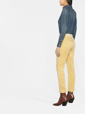 Isabel Marant Étoile Tilorsya Corduroy Trousers - Yellow