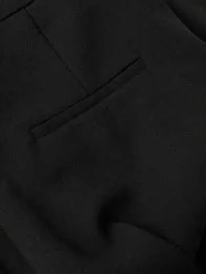 SELF-PORTRAIT High-waist Straight Trousers