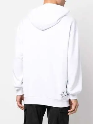 Moncler Duck-print Cotton Hoodie