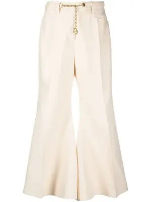 Zimmermann Flared Cropped Trousers