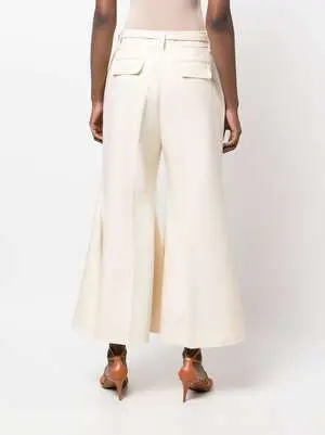 Zimmermann Flared Cropped Trousers