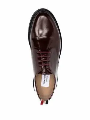 Thom Browne Rwb Tap Derby Shoes - Red