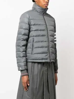 Thom Browne 4-bar Stripe-intarsia Funnel-neck Ski Jacket