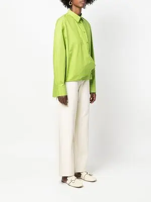 LOW CLASSIC Wrap-around Shirt