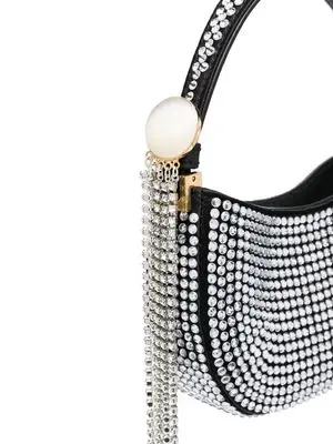 Magda Butrym Crystal-embellished Shoulder Bag - Black
