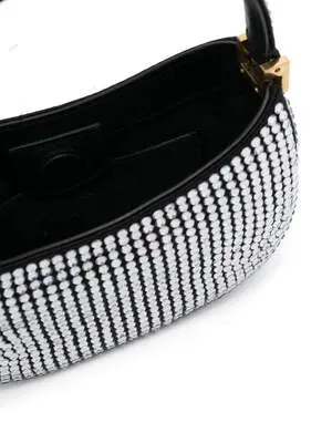 Magda Butrym Crystal-embellished Shoulder Bag - Black