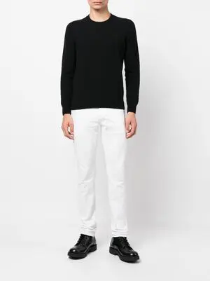 DRUMOHR Crew-neck Wool Jumper - Black