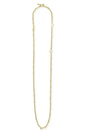 Lagos Signature Caviar Station Necklace - Gold