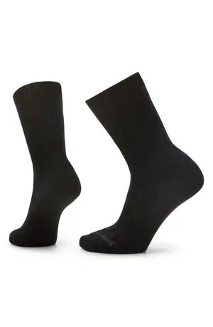 Smartwool Cable Knit Crew Socks - Black