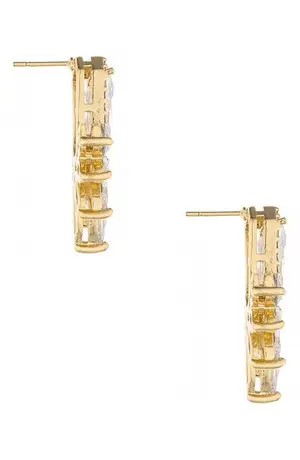 Ettika Crystal Stud Earrings