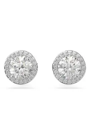 SWAROVSKI Swarovski Una Pavé Crystal Stud Earrings