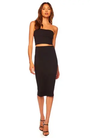 Susana Monaco Slim High Waist Stretch Pencil Skirt