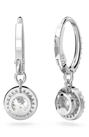 SWAROVSKI Una Drop Earrings - Silver