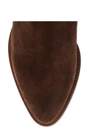 Penelope Chilvers Goldie Embroidered Cowboy Boots - Ebony