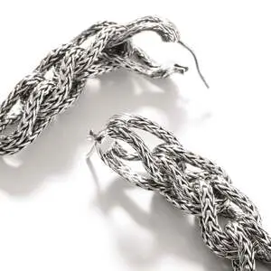 John Hardy Surf Link Earrings
