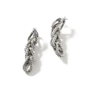 John Hardy Surf Link Earrings