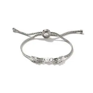 John Hardy Naga Pull Through Bracelet - Silver