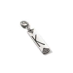 John Hardy Initial Amulet Necklace - Multicolor