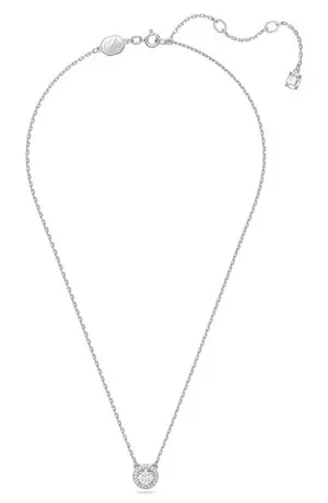 SWAROVSKI Swarovski Una Pendant Necklace White