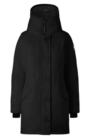 Canada Goose Rossclair Water Resistant Down Parka - Black