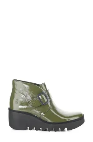 Fly London Birt Wedge Bootie - 013 Sea Kelp