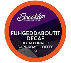BROOKLYN BEAN ROASTERY Brooklyn Beans 40-count Fuhgeddaboutit Decaf Co Ffee Pods - One-color