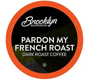 BROOKLYN BEAN ROASTERY Brooklyn Beans 40-count Pardon My French Roast Coffee Pods - One-color