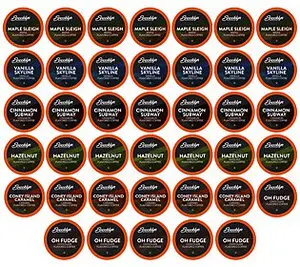 BROOKLYN BEAN ROASTERY Brooklyn Beans 40 Count Variety Pack Flavored C Offee Pods - One-color