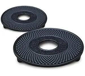 OLD DUTCH INTERNATIONAL Old Dutch Set Of 2 Cast-iron Trivets - One-color