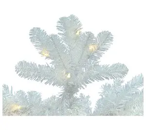 VICKERMAN 5.5' White Salem Pencil 200 Led Wmw