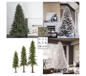VICKERMAN 5.5' White Salem Pencil 200 Led Wmw