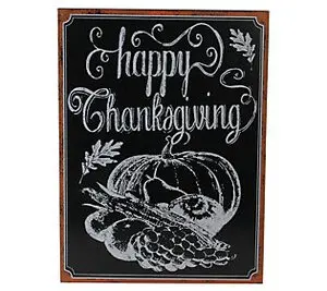 NORTHLIGHT Holiday Themed Chalkboard - One-color