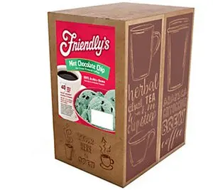 FRIENDLY'S 40-count Mint Chocolate Chip Flavore D Coffee Pods