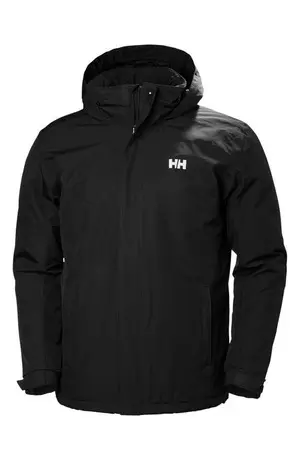 Helly Hansen Dubliner Waterproof Insulated Hooded Jacket - Black