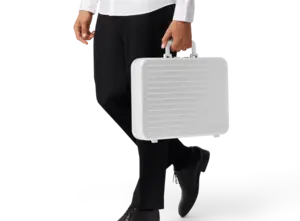 RIMOWA Aluminum Attaché Briefcase