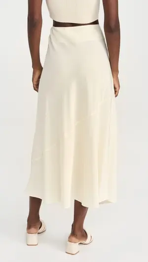 APIECE APART Ami Slip Midi Skirt