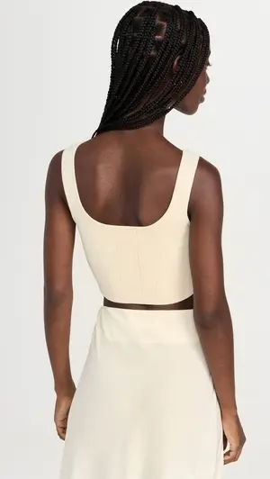 APIECE APART Ilia Crop Top - Cream