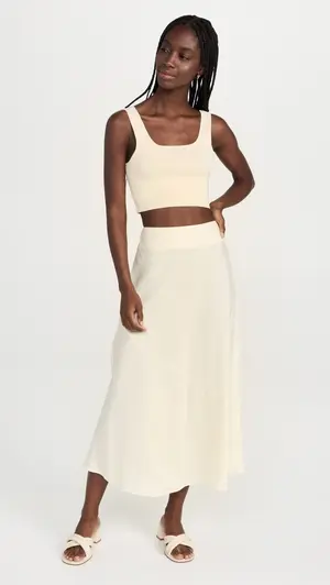 APIECE APART Ilia Crop Top - Cream