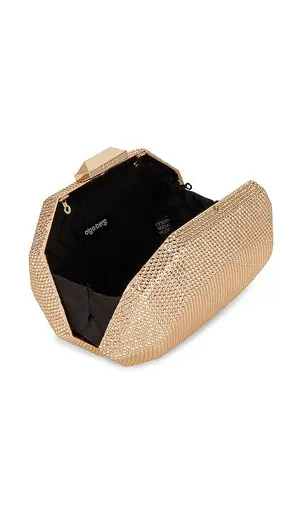 OLGA BERG Tilly Hotfix Clutch - Gold