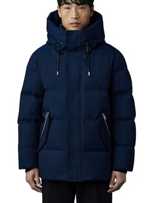 Mackage Men's Graydon 2-In-1 Down Jacket - Black  - Navy