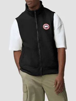 Canada Goose Humannature Mersey Fleece Vest - Black