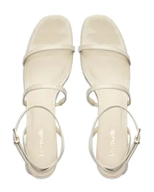 Larroude Gio Block Heel Sandals