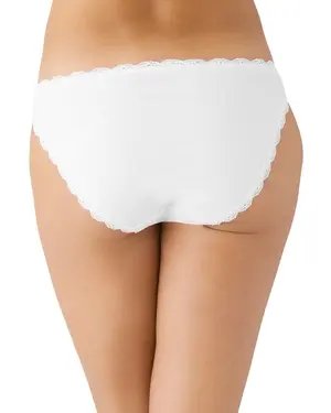 Wacoal B. Tempt'd Inspired Eyelet Bikini - White