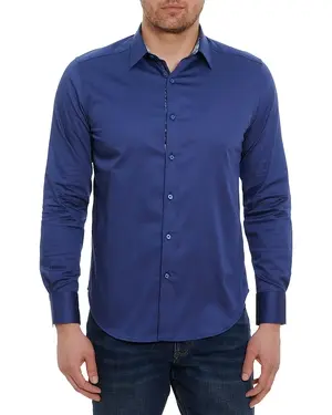 Robert Graham Righteous Classic Shirt - Navy