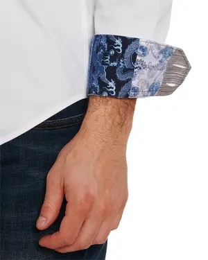 Robert Graham Righteous Classic Shirt - White
