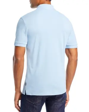 BOSS Pallas Regular Fit Polo Shirt - Light Pastel/blue