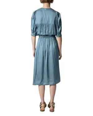 Zadig&Voltaire Ralia Satin Dress - Tonnerre