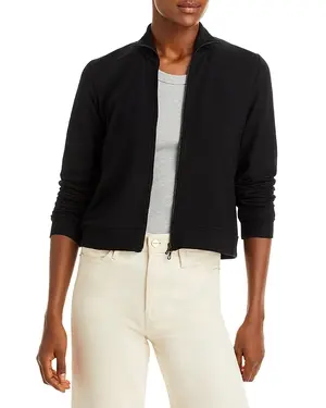 Majestic Filatures Knit Zip-up Jacket